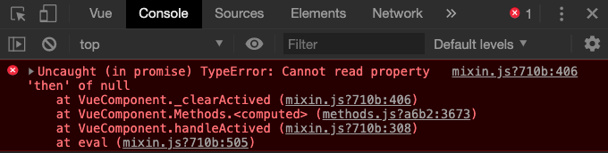 编辑表格报错：Cannot read property 'then' of null at VueComponent._clearActived · Issue #515 · x ...