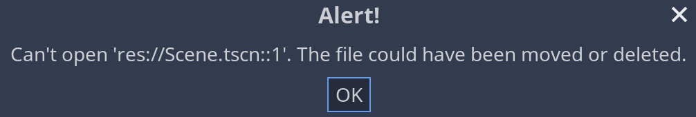 Script Editor Fails To Load Built In Script When Scene Is Not Loaded