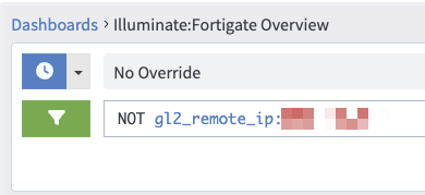 If a search query is used on a dashboard, Replay Search no longer ...