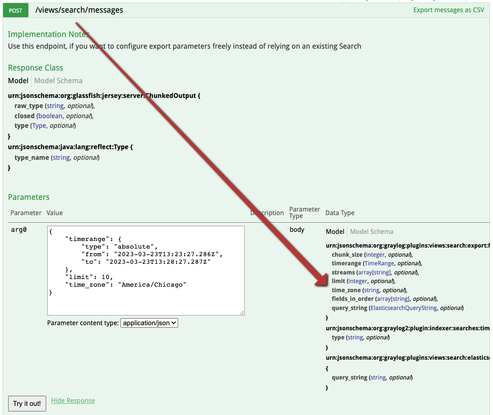 `/api/views/search/messages` does not obey `time_zone` argument, always returns UTC · Issue ...