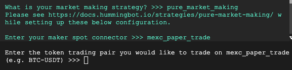 Can't add new paper trading spot connectors using Avellaneda market making strategy · Issue ...