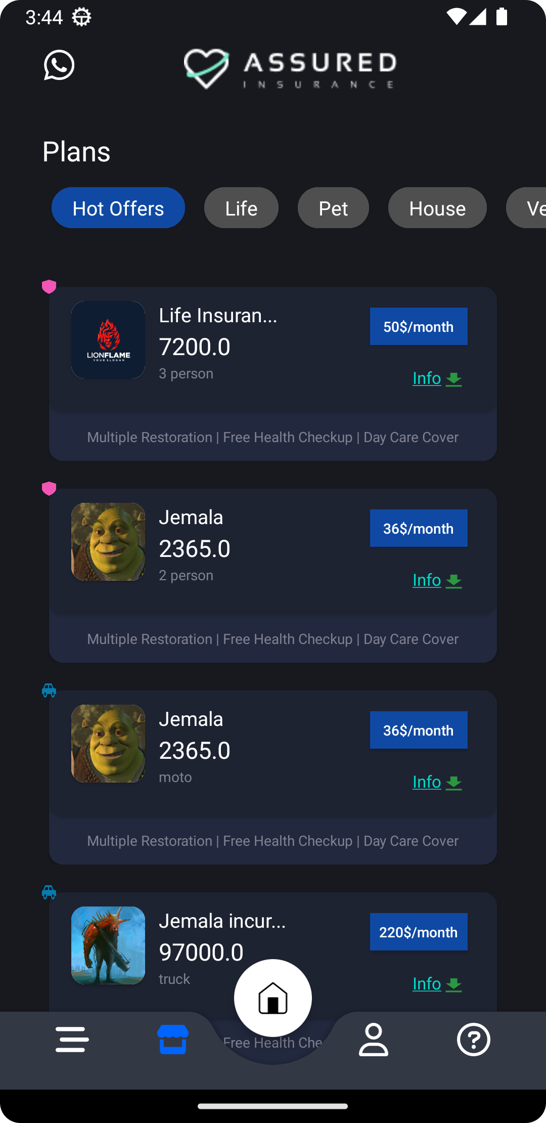 GitHub - giomurghulia/Assured: Assured Insurance App