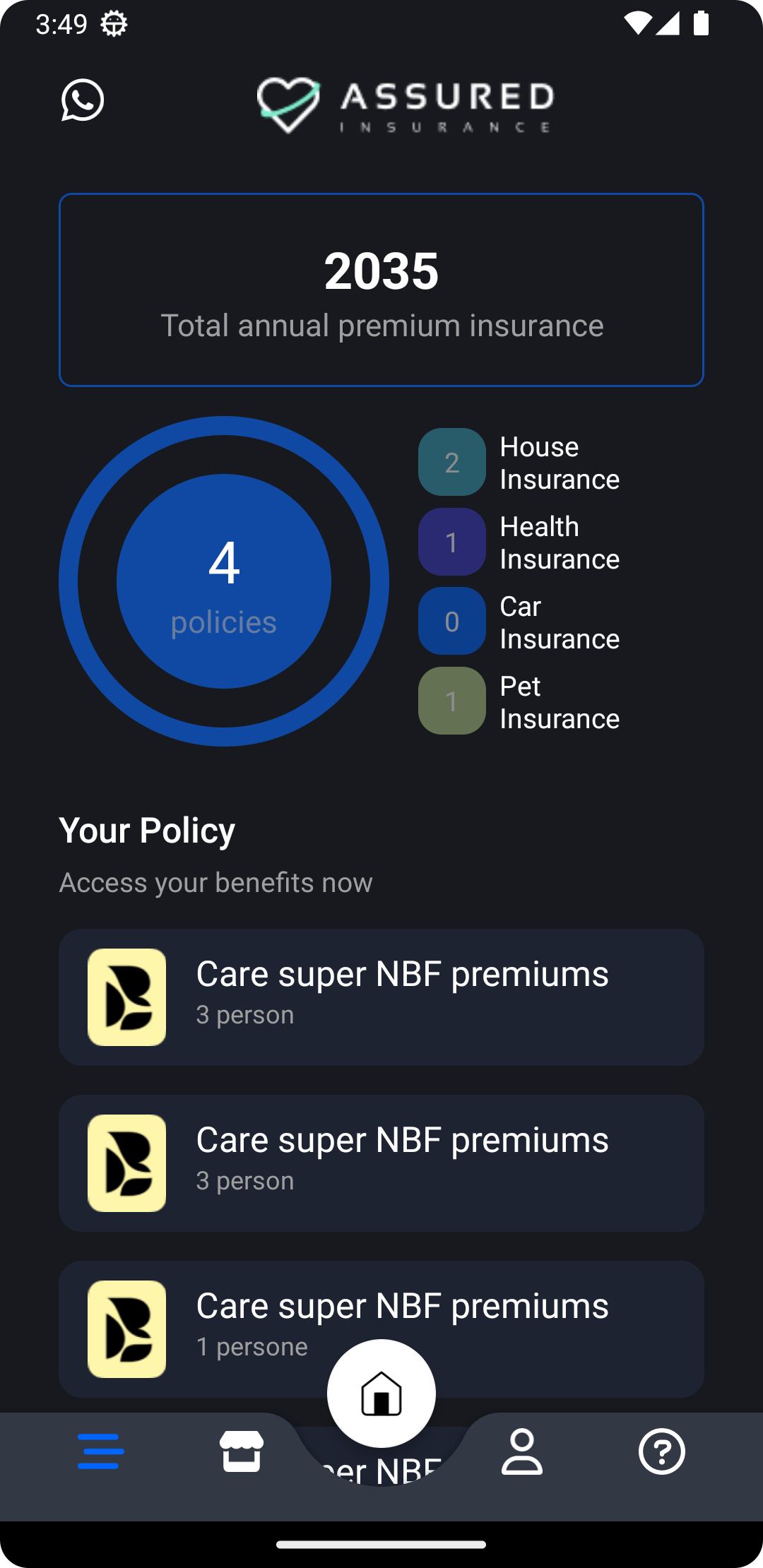 GitHub - giomurghulia/Assured: Assured Insurance App