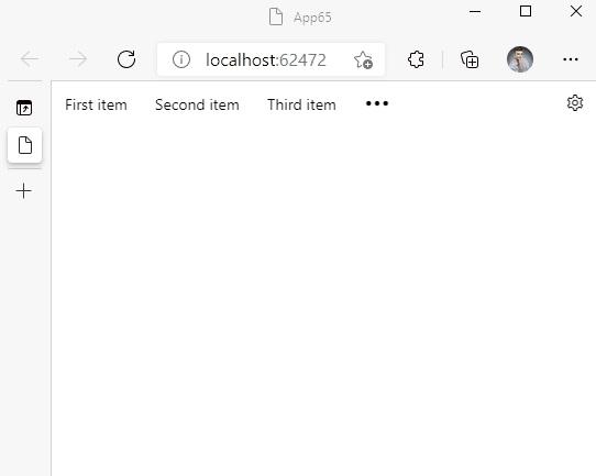 Top `NavigationView` overflow items disappear · Issue #5723 · unoplatform/uno · GitHub