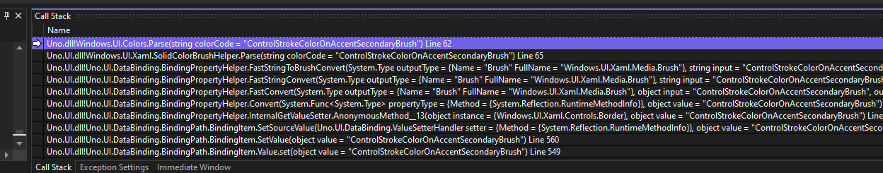 `InvalidOperationException` with ...