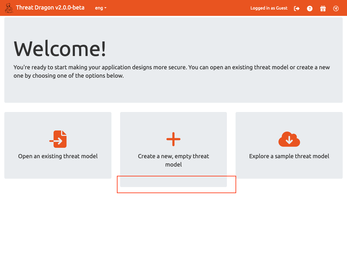The three main options are not always the same height · Issue #603 · OWASP/threat-dragon · GitHub