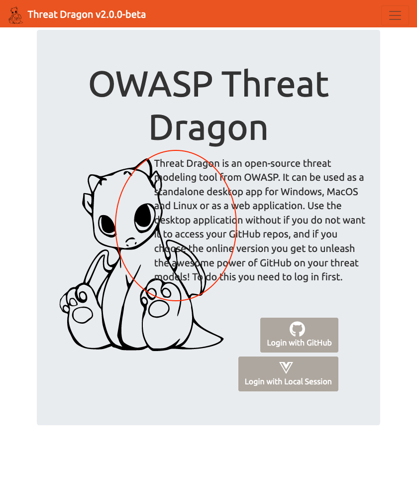 Text Overlaps Gets Too Close To Cupcake The Dragon Image · Issue 604 · Owasp Threat Dragon