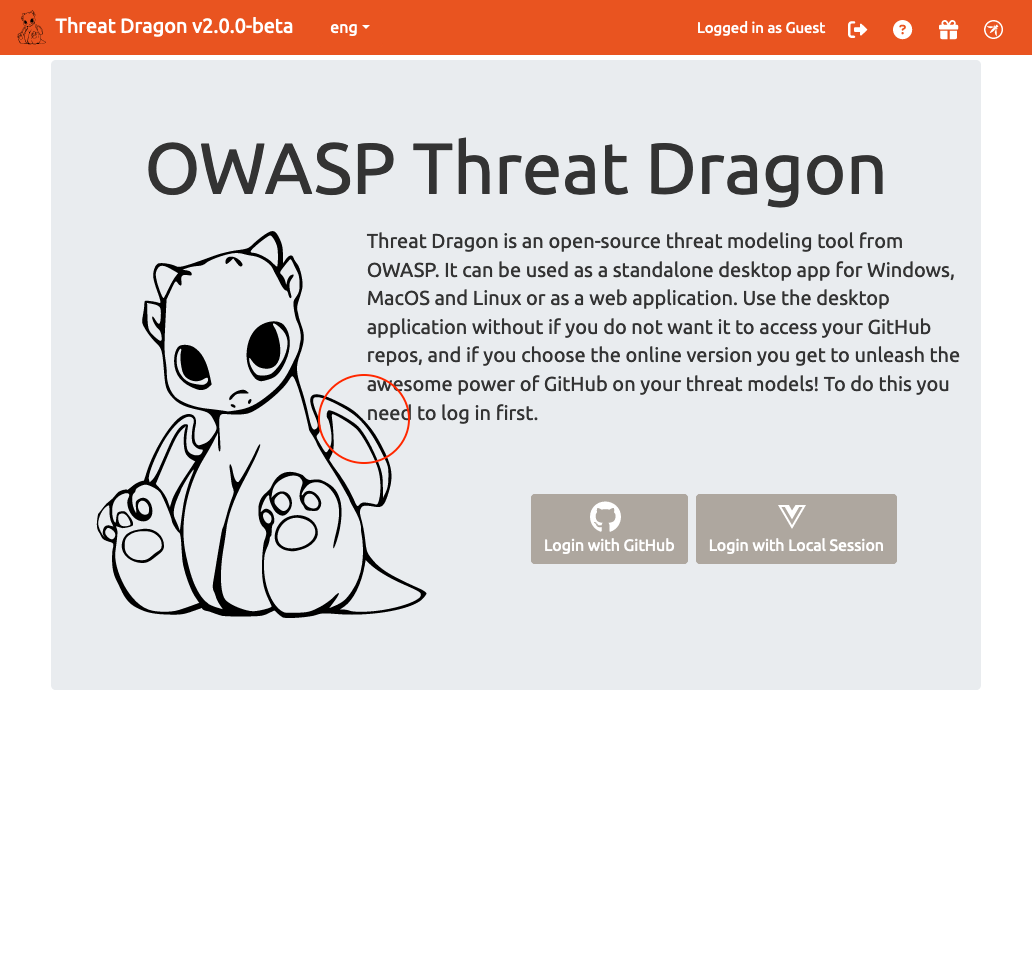 Text overlaps/gets too close to Cupcake (the dragon image) · Issue #604 · OWASP/threat-dragon ...