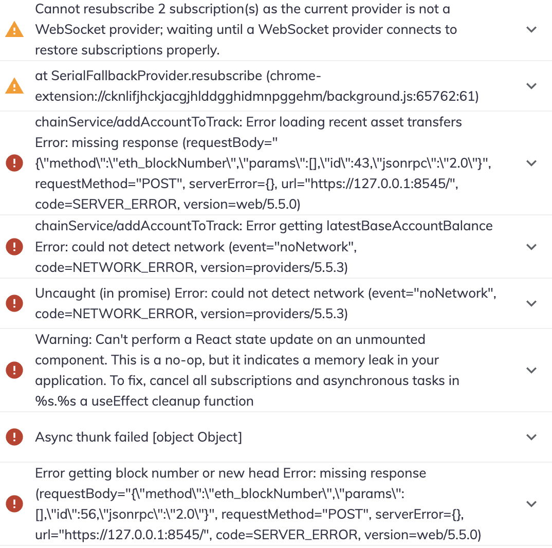 mainnet fork on uniswap · Issue #1635 · tahowallet/extension · GitHub