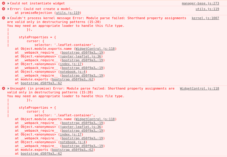 Change cursor style over Map · Issue #167 · jupyter-widgets/ipyleaflet · GitHub