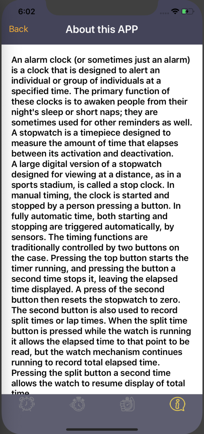 GitHub - BaxodirYuldashev/AlarmClock: AlarmClock with Timer and Stopwatch