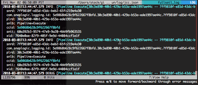 [Suggestion] Disable all filters, show one file only · Issue #491 · tstack/lnav · GitHub
