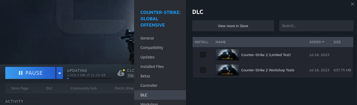 CS2 beta invite forces you to download the entire game twice to play CS:GO · Issue #3222 ...