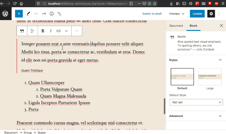 [ LinkControl ] Bug with position when closed · Issue #21835 · WordPress/gutenberg · GitHub