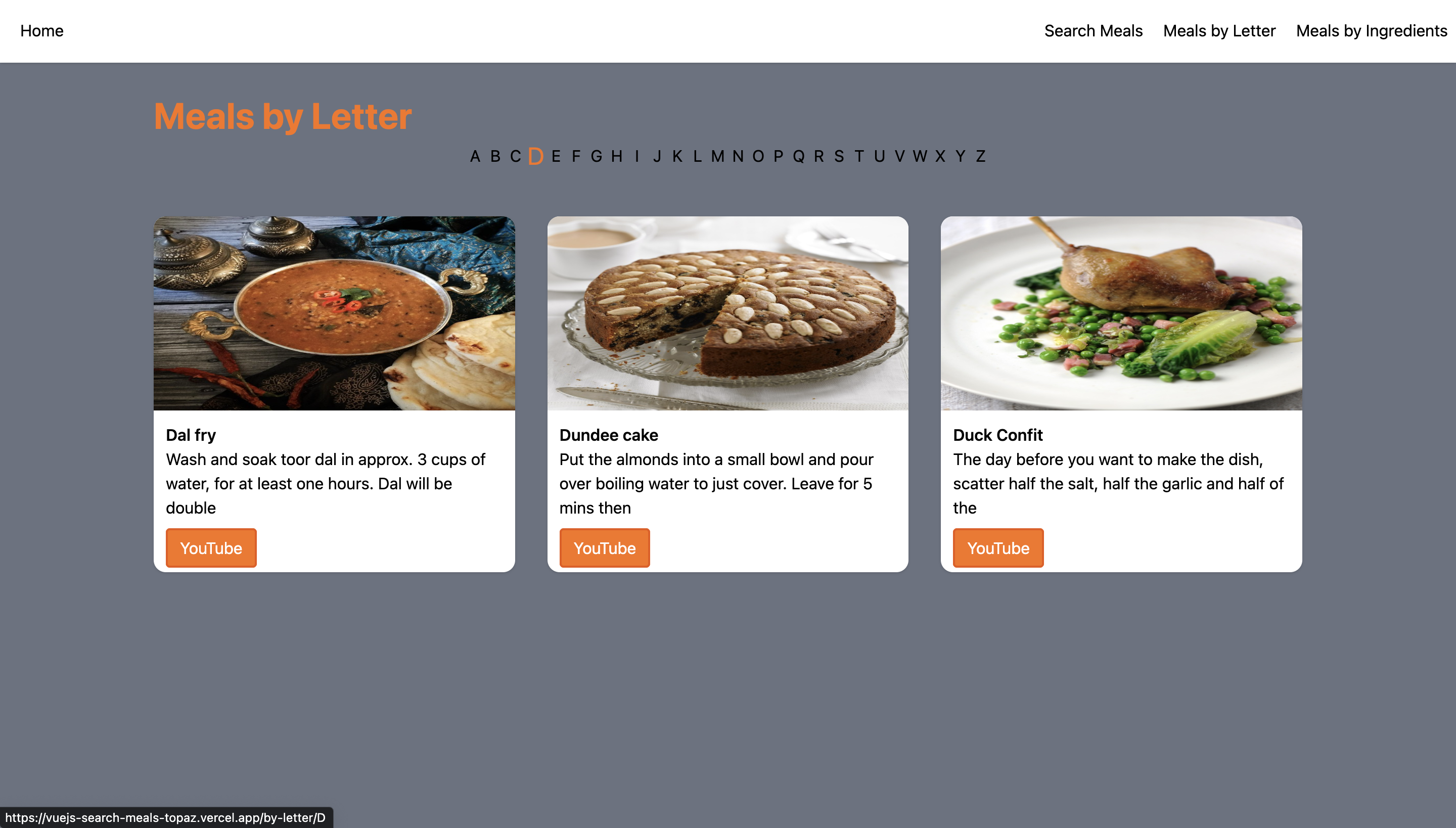 Github Shr4528vuejs Search Meals 