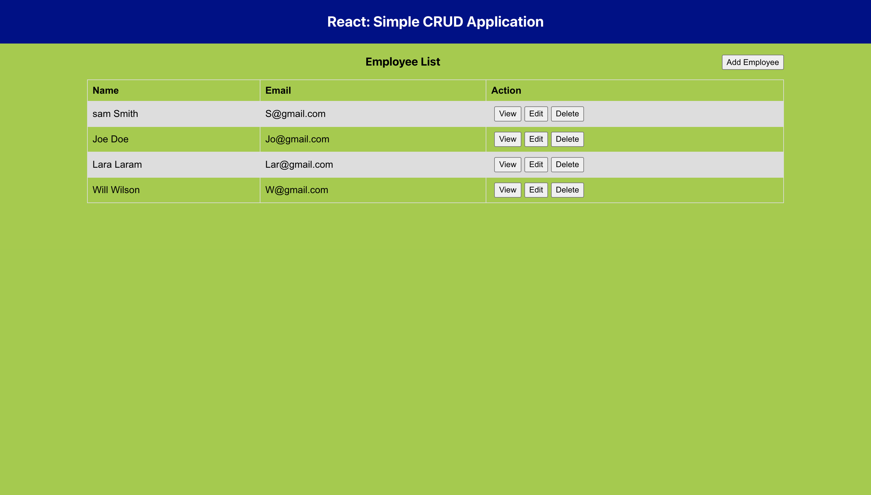 GitHub - ShR4528/react-crud GitHub - ShR4528/react-crud