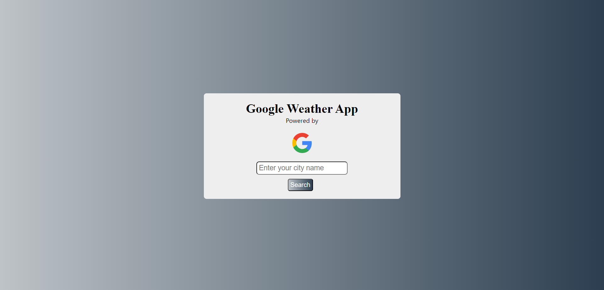 Github Raguvamsiweather App Using Reactjs Hey Everyone This Is My Second Repository On