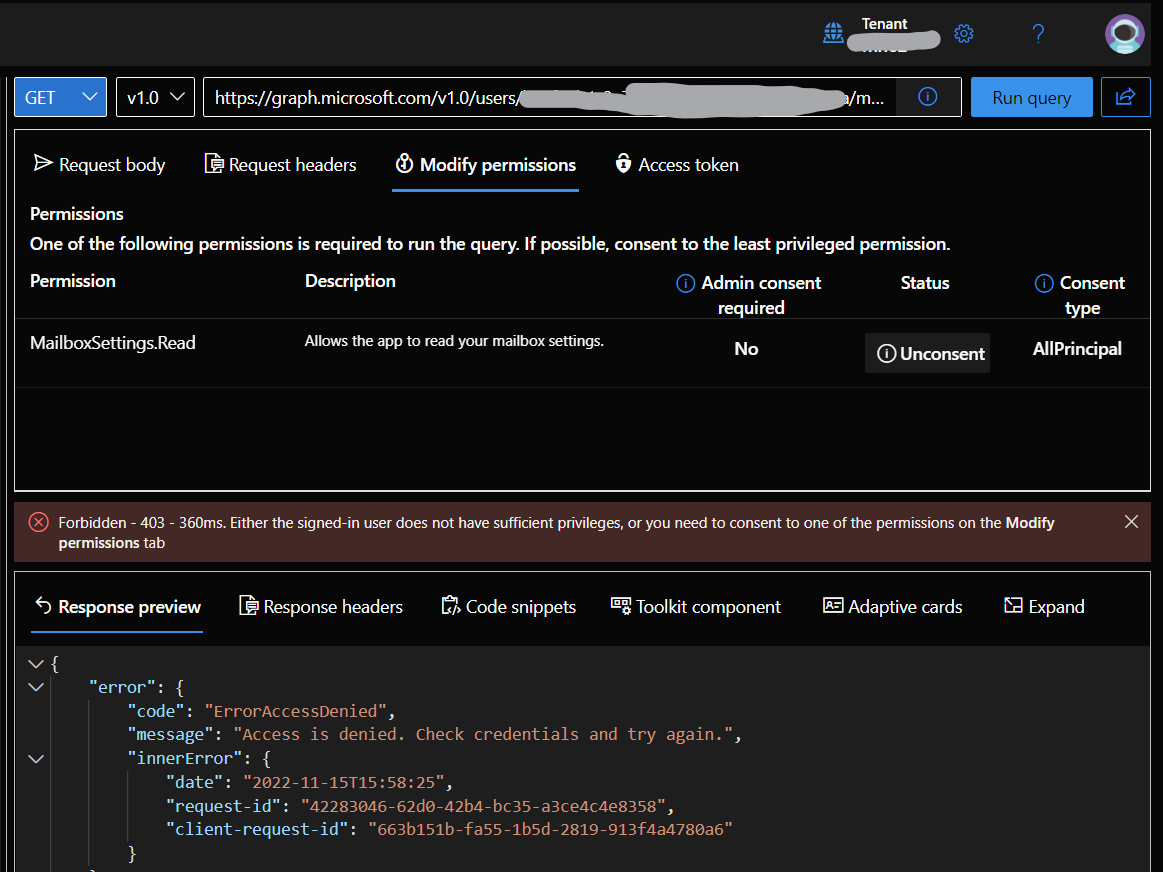 Blue Consent Button Not Visible · Issue 2238 · Microsoftgraphmicrosoft Graph Explorer V4 · Github