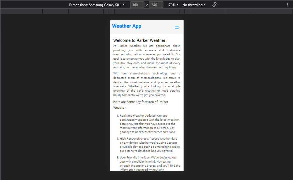 GitHub - PraveenJayaratnam/ParkerWeatherApp: A Weather app and Digital Clock using Angular