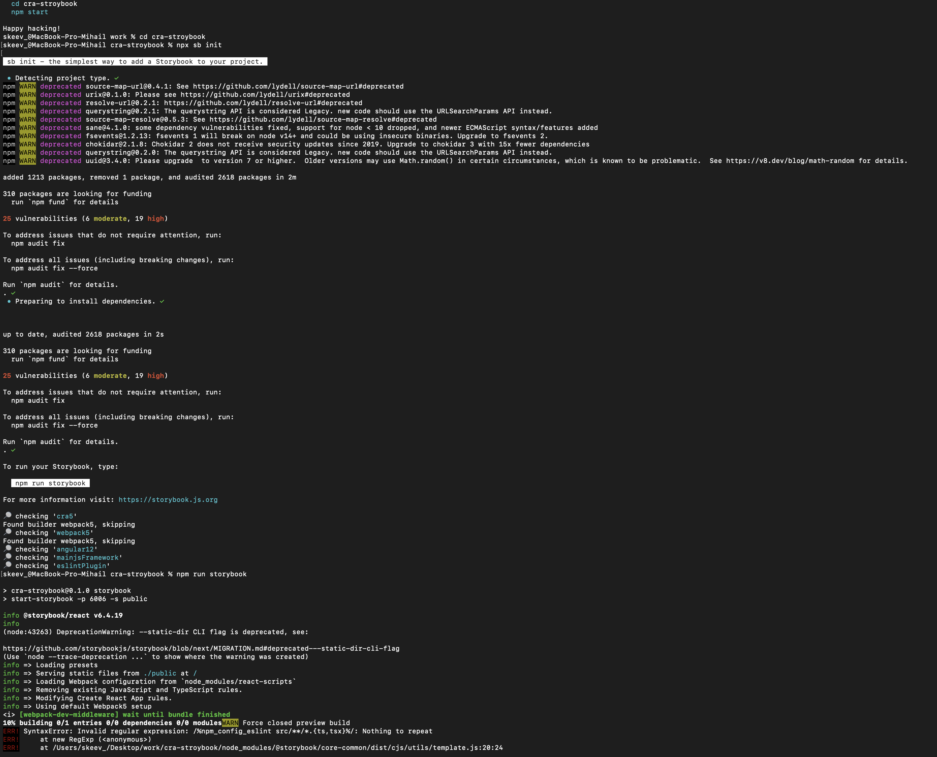 Fix Invalid Regexp Error Added String Escaping In Interpolate Function