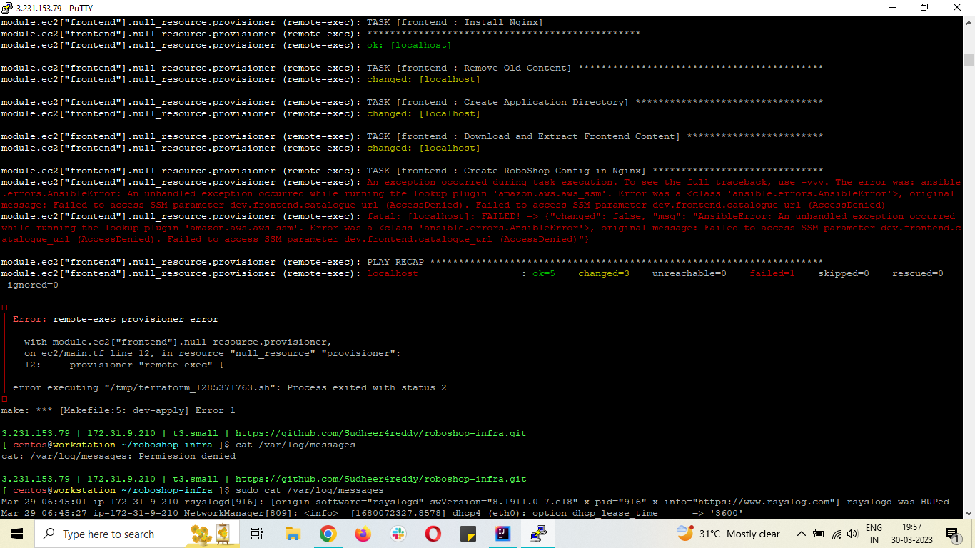 SSM access denied · learndevopsonline learndevopsonline · Discussion #368 · GitHub