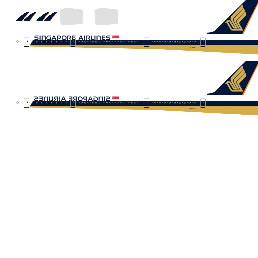 Livery Request: Singapore Airlines A350-900 (Standard Version) · Issue ...