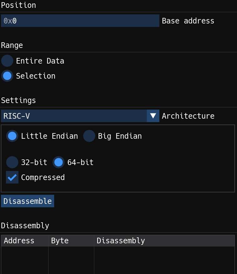 Bug Risc V Missing From Disassembler · Issue 1010 · Werwolvimhex · Github