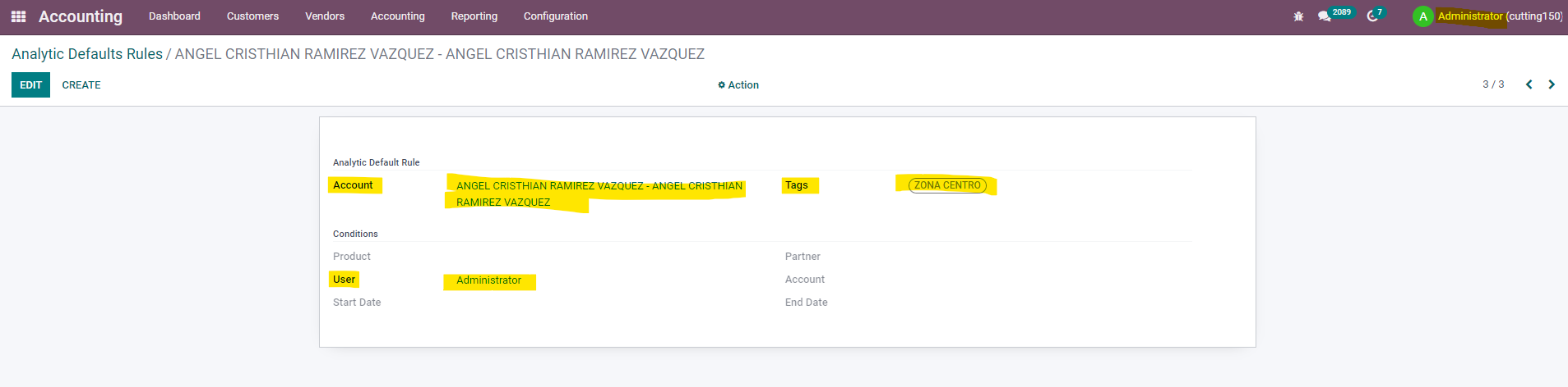 Problem with Analytic Default Rules - does not work in Expenses module · Issue #111403 · odoo ...