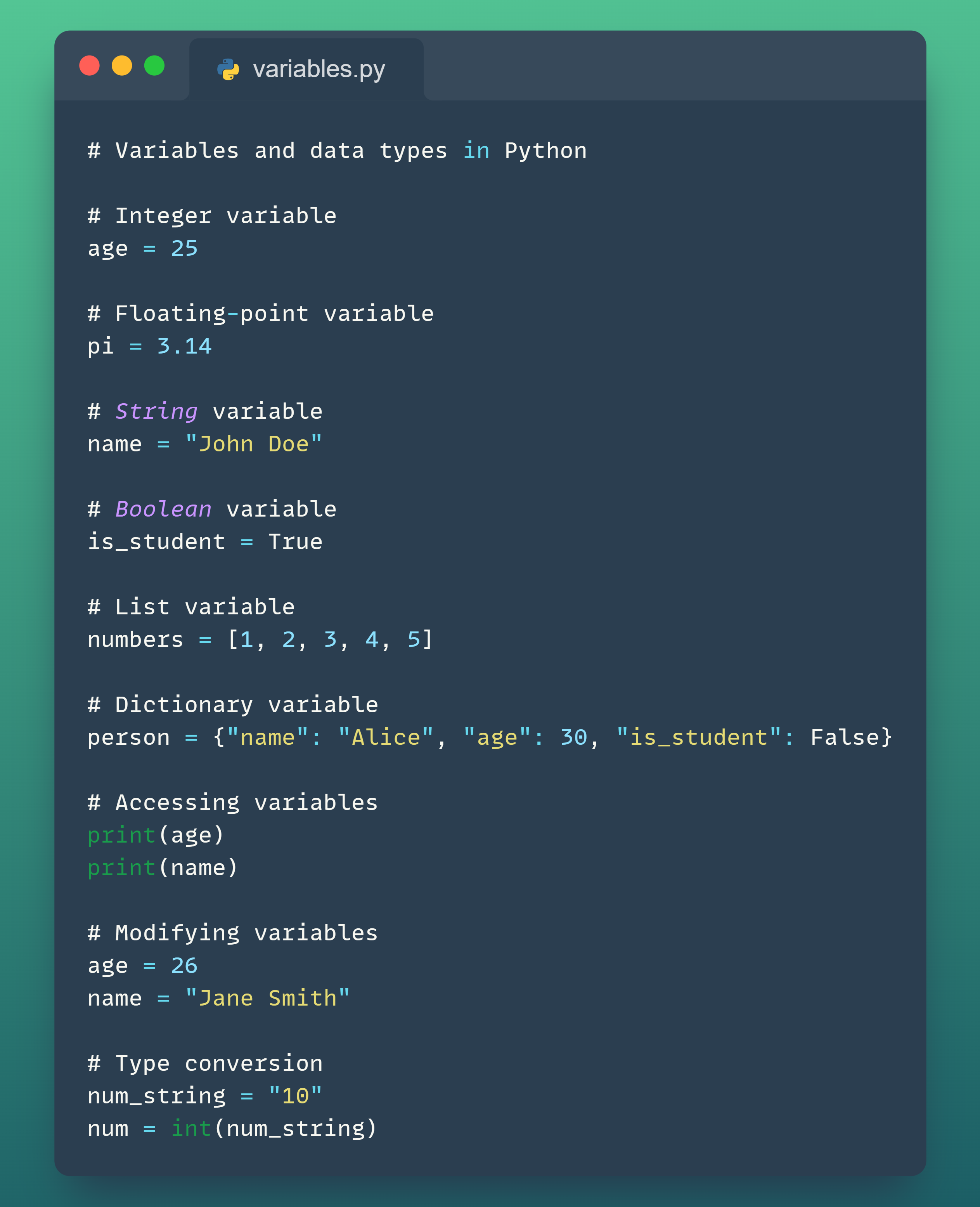 Variables And Data Types Improvements · Issue 42 · Umbrellacrow612code Handbook · Github 6552
