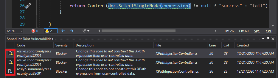 Taint list is not cleared when solution binding changes · Issue #2037 · SonarSource/sonarlint ...