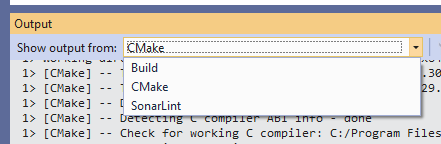 Analysis is not performed for a newly-created CMake project in VS2019 · Issue #2656 ...