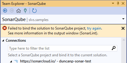 [Binding] Binding a NodeJS project fails · Issue #3129 · SonarSource/sonarlint-visualstudio · GitHub