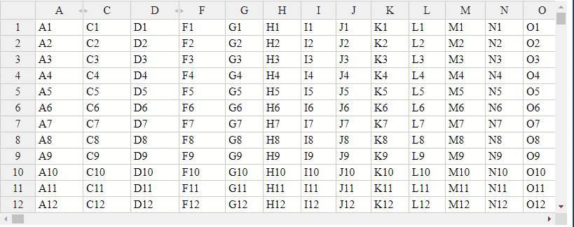 Column Move Action Is Causing Issues When We Hide Columns Or Want To Move Column Far Away