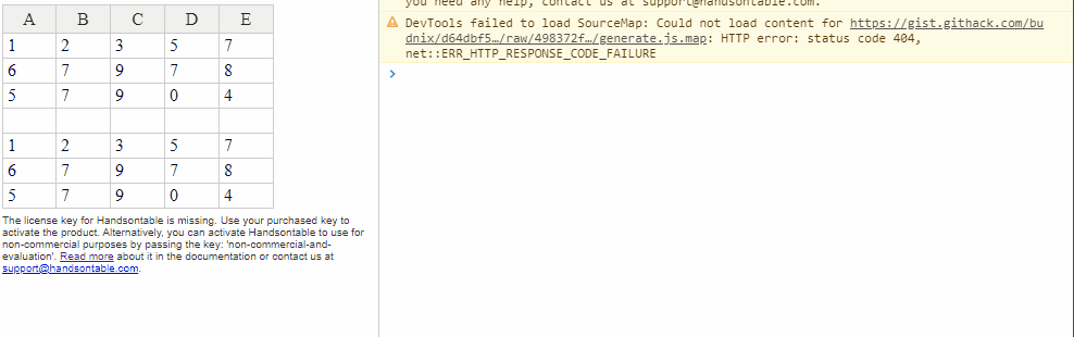 [9.0.0] Data population don't work properly while HyperFormula is enabled · Issue #8050 ...