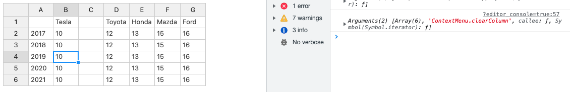 clear_column in context menu send ContextMenu.clearColumn as src · Issue #9566 · handsontable ...