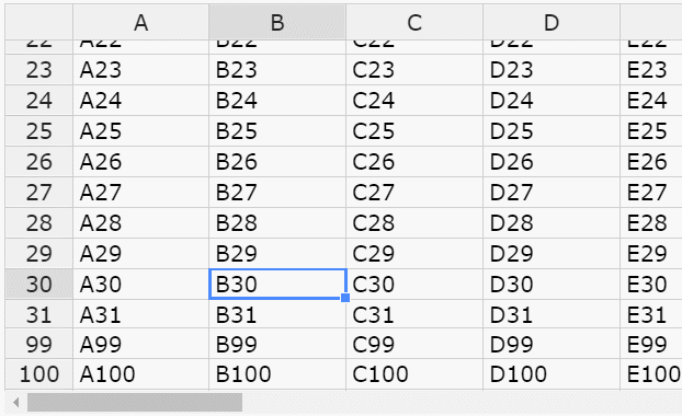 [5.0.1+] Selection is covering on the fixed bottom rows · Issue #5947 ...