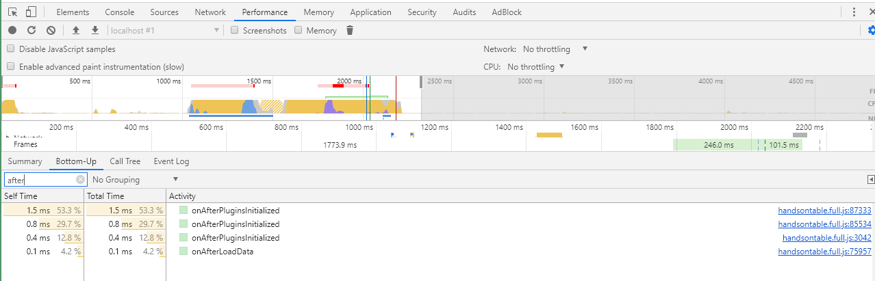 afterPluginsInitialized does not work · Issue #4196 · handsontable/handsontable · GitHub