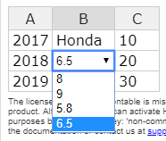 Incomplete definition(TS) and documentation for `selectOptions ...