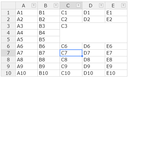 Cells are unmerged after filtering · Issue #6482 · handsontable ...