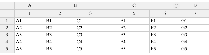 fixedColumnsLeft not working correctly with collapsibleColumns · Issue ...