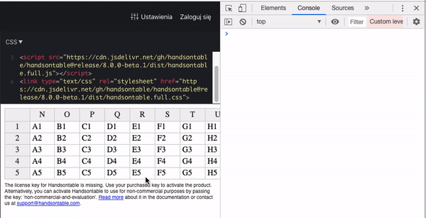 Disable the selection of all columns，cause drag the nested header structure error. · Issue #6026 ...
