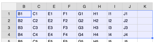handsontable 7.0.2 context menu issue with multiple selected rows in case of 1st column hidden ...