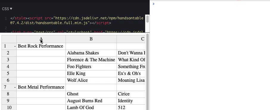 We cannot move nestedRows after sorting · Issue #6892 · handsontable/handsontable · GitHub