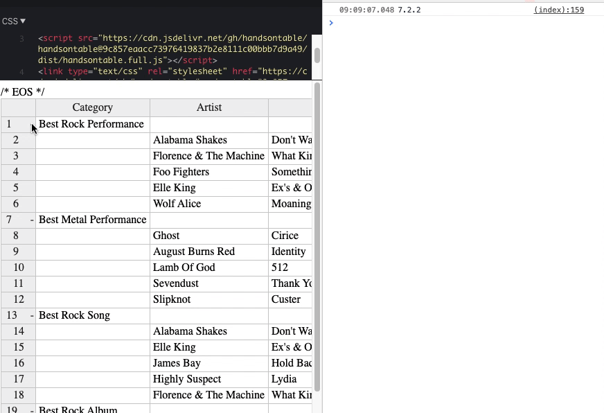 [8.0.0-beta2-rev8] Undoing removal of nestedrows when all collapsed parents are selected don't ...
