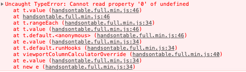 Passing nestedHeaders as a single empty array stops the table from ...