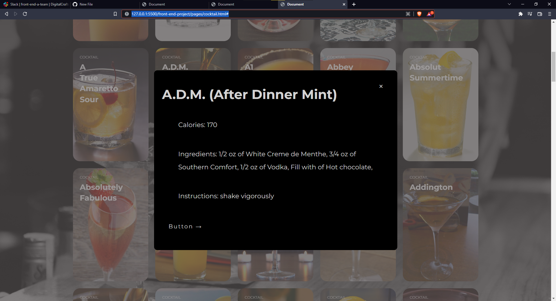 GitHub - kippHulick/front-end-project