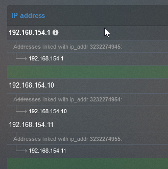 On subnet detail "address linked" shows integer form if IPv4 instead of dotted notation · Issue ...