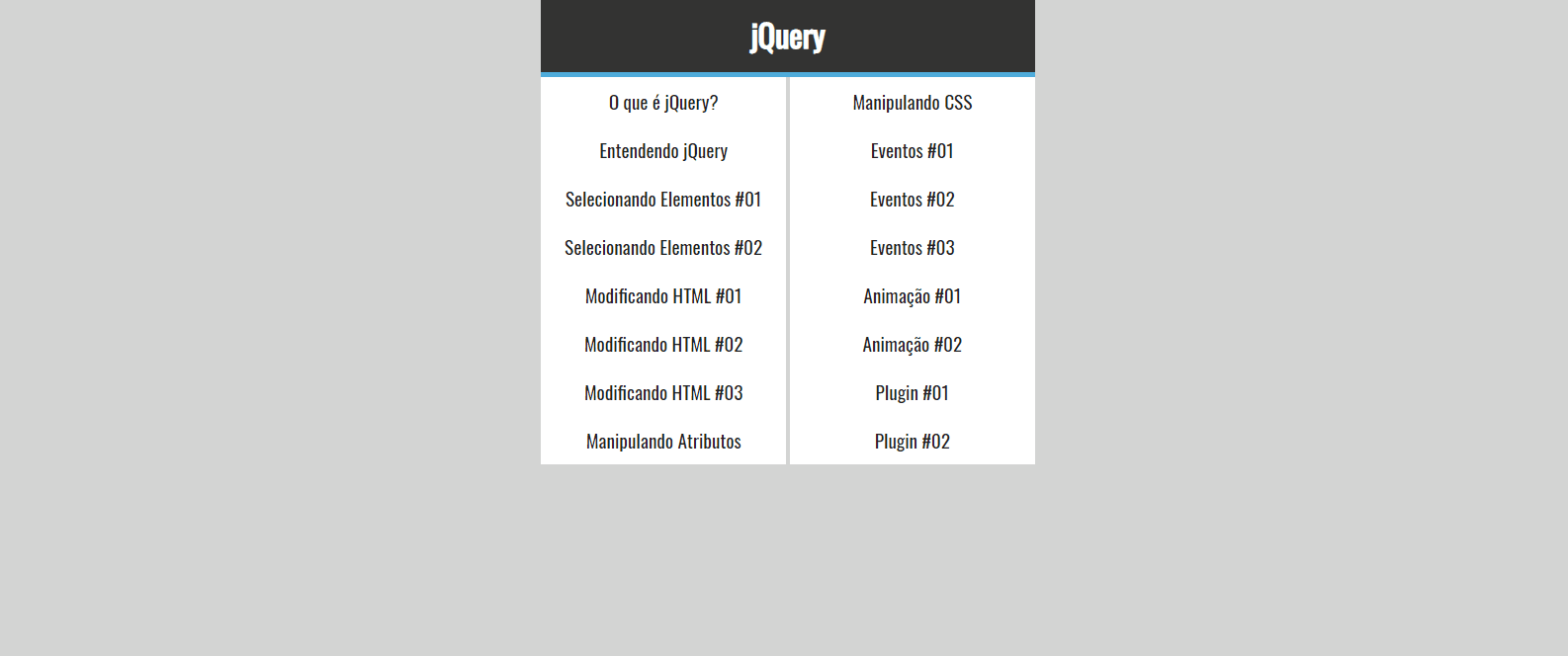 GitHub - iaraeliza/WebModerno: Curso Web Moderno com JavaScript, Html ...