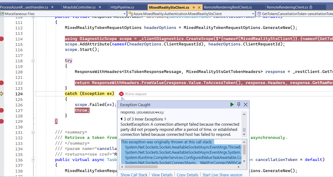 [QUERY] A connection attempt failed because the connected party did not properly respond · Issue ...