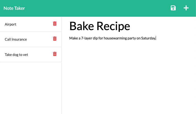 GitHub - dylangriess/note-taker-app